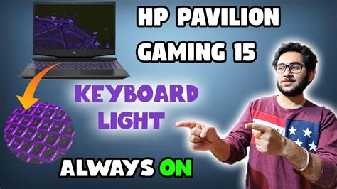 Hp Pavilion Gaming Laptop Turn On Keyboard Light How To Change Laptop