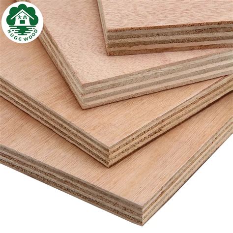 Birch Faced Plywood 3 28mm Poplar Eucalyptus Core Plywood For Furniture