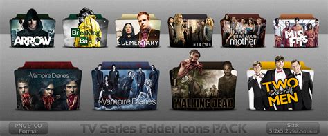 TV Series Folder Icons PACK By Atty12 On DeviantART Folder Icon Icon
