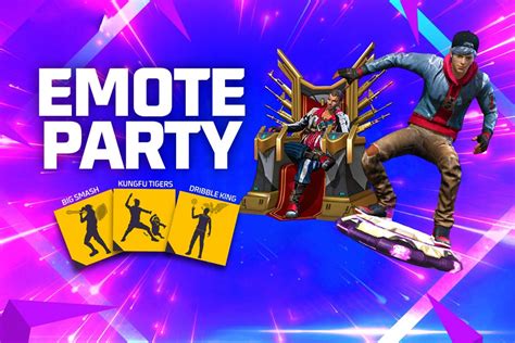 5 Best Free Fire MAX Emotes To Get From Emote Party Event In October 2022