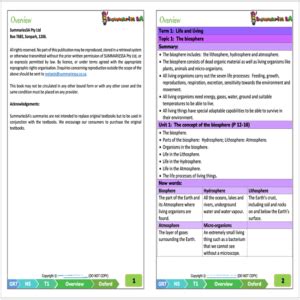 Grade 7 Natural Science NS Term 1 Oxford Summaries Teacha