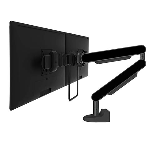 Buy ZGX Premium Desk Mounted Dual Monitor Stand Fits Two Monitors Up