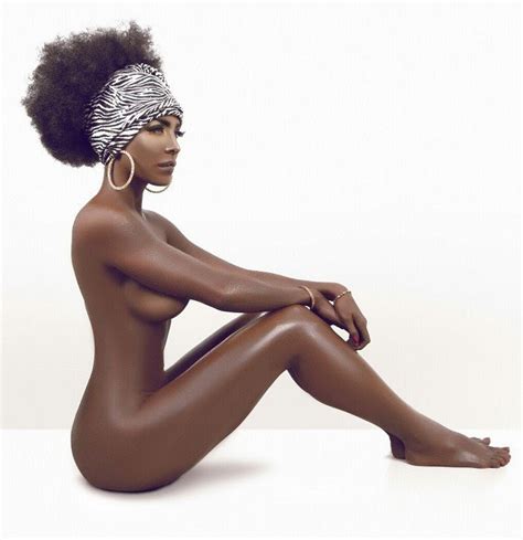 Reality Star Amara La Negra Goes Topless Flaunts Her Curves In Sheer