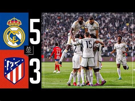 Real Madrid vs Atlético de Madrid MELHORES MOMENTOS Supercopa da