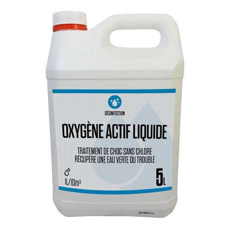 Oxygène Actif Bidon De 5 Litres