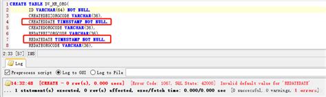 mysql建表报error code 1067 sql state 42000 mysql error 1067 42000 invalid default value fo csdn博客