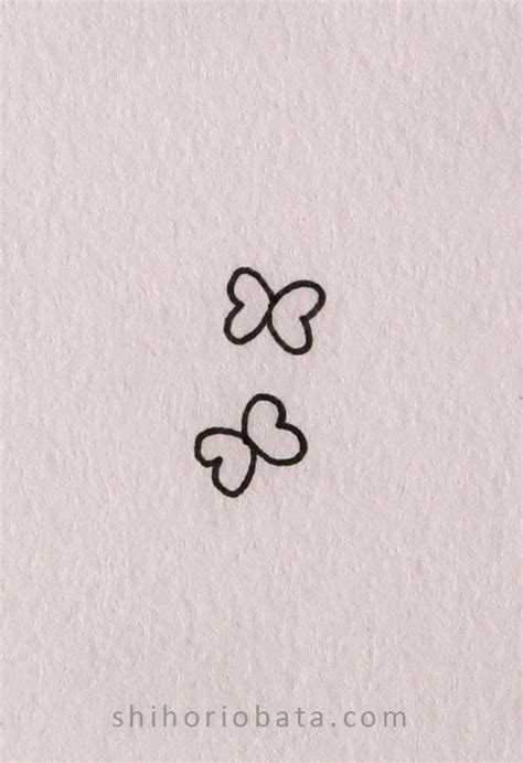Easy Butterfly Drawing Ideas Cute Easy Doodles Easy Butterfly