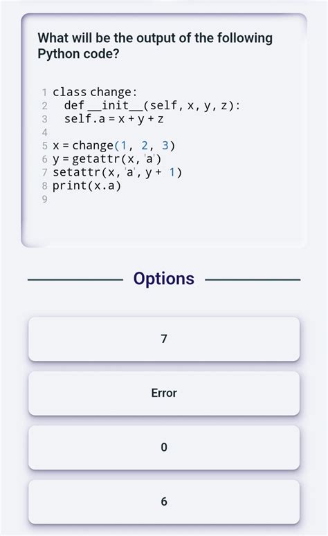 python coding on linkedin what is the output of following python code