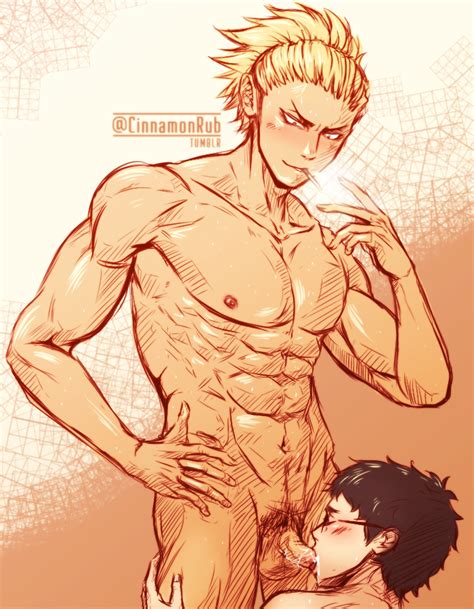 Post Cinnamon Rub Haikyuu Ittetsu Takeda Keishin Ukai
