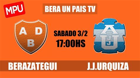 Fecha 20 Berazategui Vs J J Urquiza EN VIVO YouTube