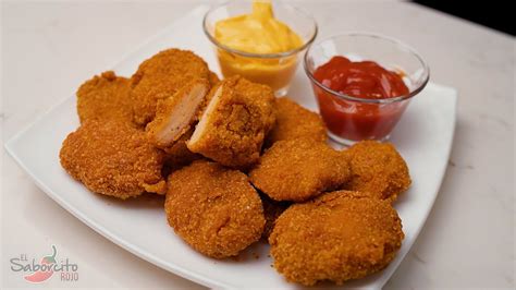 Nuggets de Pollo Caseros Super Fáciles El Saborcito Rojo YouTube