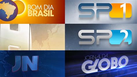 Vinhetas Dos Telejornais Semanais Da Tv Globo Youtube