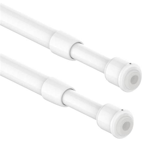 Lot de 2 petites tringles à rideaux sans perçage tringle à rideau sans