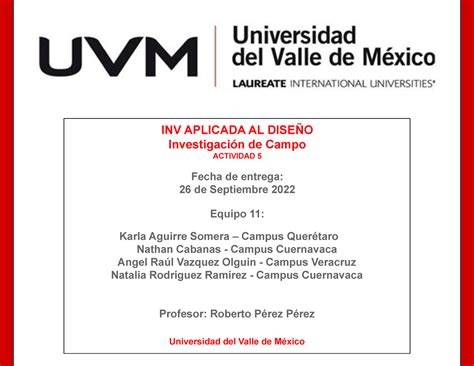 Actividad 5 inv de campo INV APLICADA AL DISEÑO Investigación de