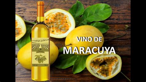 VINO DE MARACUYA En Casa YouTube