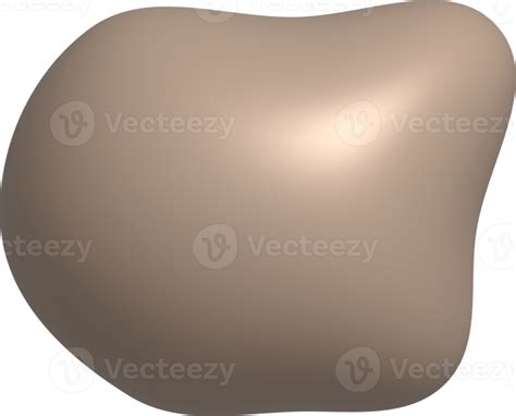 elemento de formas orgânicas 3D 9636907 PNG