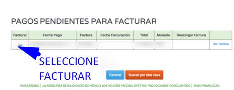 Viva Aerobus Facturación Factura tu boleto online