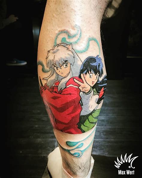 InuyashaTattoo By Max Wert Inuyasha Anime 3rdtattoo Tattoos