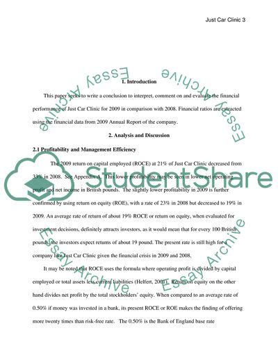 Accounting And Finance Report Example Topics And Well Written Essays