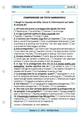 Comprendere Un Testo Narrativo 2 Comprendere Un Testo Narrativo 2