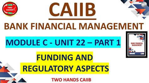 MODULE C UNIT 22 PART 2 BFM TWO HANDS CAIIB I Previously Unit 18