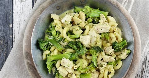 Experimente aus meiner Küche Brokkoli Hähnchen Pfanne mit Nudeln