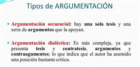 Aprende los 4 tipos de argumentación