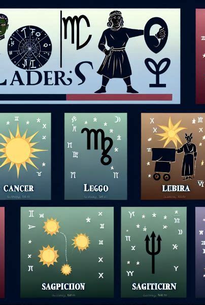 Cómo lideran los signos del zodíaco Descubre sus fortalezas y