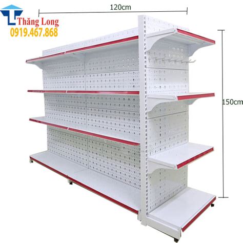Kích thước chuẩn của kệ bày hàng siêu thị