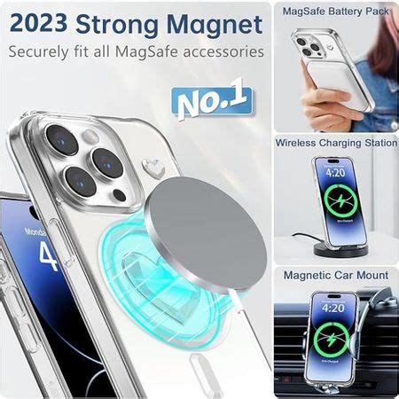 Kingxbar iPhone 15 Pro Max MagSafe Schutzhülle Eternity Series