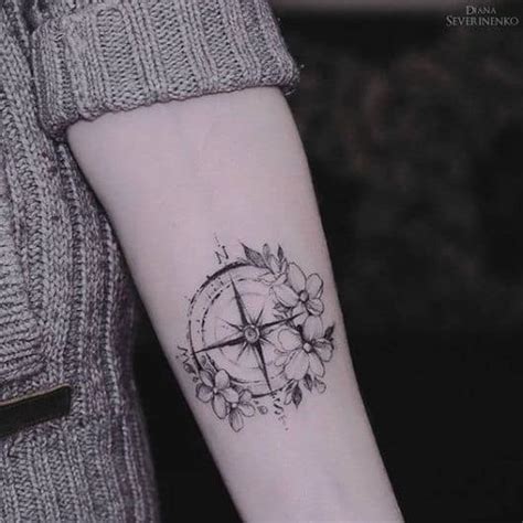 Tatuagem de Bússola O que Significa Dicas Mais de 60 Inspirações