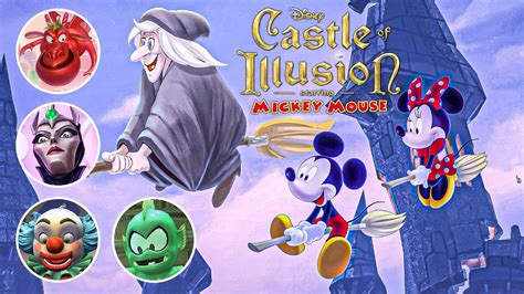 Castle Of Illusion Starring Mickey Mouse Full Game Walkthrough YouTube