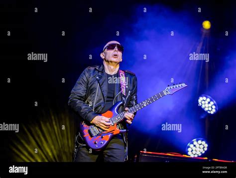 Naples Italy 26 04 2023 Joe Satriani At The Augusteo Theater In