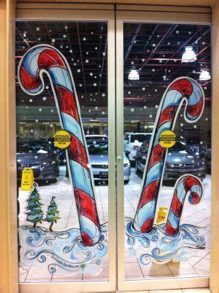 30 Cute Christmas Window Painting Ideas Nikki S Plate Christmas