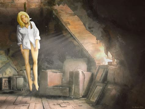 Attic Hanged Blonde By Docbraun On Deviantart