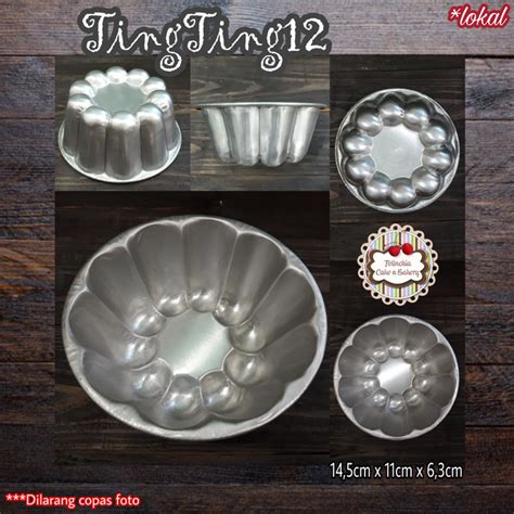 Jual LOYANG CETAKAN PAN 14CM KUE CAKE BOLU PUDING MINI LOKAL TEBAL