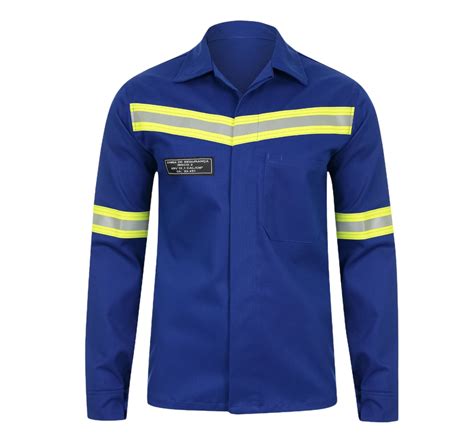 CONJUNTO FARDA AZUL ELETRICISTA NR10 ARCO ELETRICO ANTI CHAMAS RISCO 2