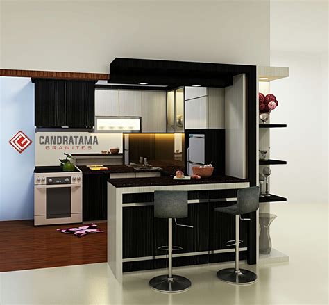 Desain Minibar Minimalis Modern Rumah Idaman