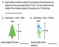 Scale Factor Worksheet With Answers