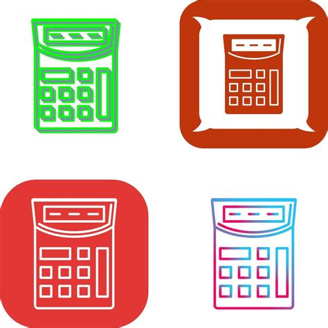 Calculator Icon Design 45400035 Vector Art At Vecteezy
