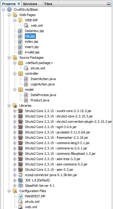 struts 2 framework login và insert update delete select crud [p3] ~ thế giới giải mã
