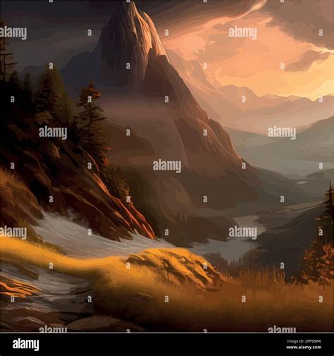 Outdoor Cold Lakes Stock Vector Images Alamy