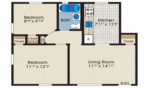 Floor Plan 600 Square Foot Apartment Floorplans Click