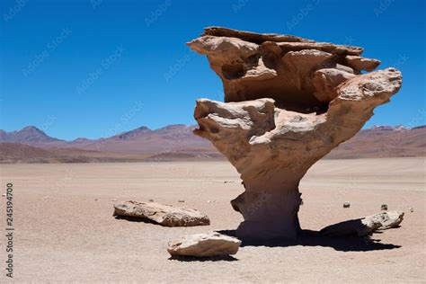 Rock Formation Arbol De Piedra Stone Tree Reserva Nacional De Fauna