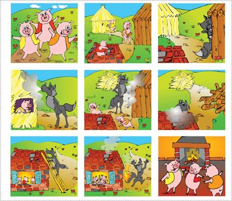 Cuento De Los Tres Cerditos Orden Secuencial Worksheet Artofit