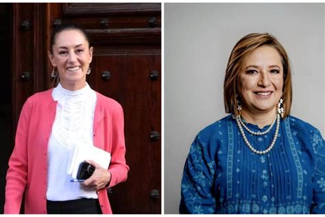 Claudia Sheinbaum y Xóchitl Gálvez lideran las encuestas presidenciales