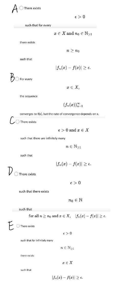 solved fn x→r n 1∞ be a sequence of functions and let f x→r