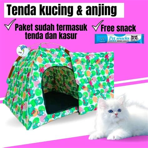 Jual Tenda Kucing Dan Anjing Besar Rumah Tempat Tidur Kucing Kandang