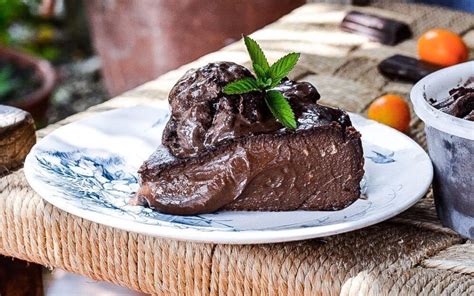 Tarta de queso casi líquida RECETA DE LA VIÑA CON CHOCOLATE Mari
