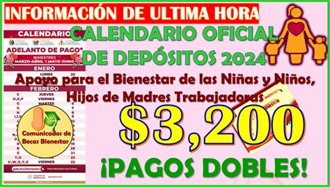 Ya Tienes Asegurado Tu PAGO DOBLE Madres Trabajadoras Este Es Tu